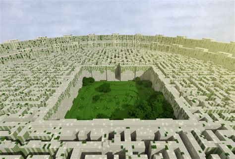 minecraft the maze runner map updated minerals and and exit maps