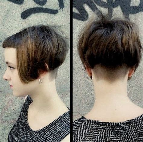 Divine Undercut Bob With Bangs