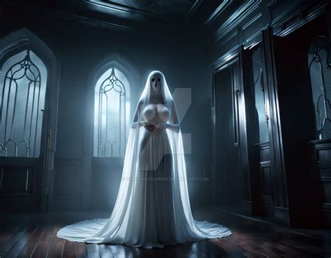 Busty And Scary Ghost Woman In The Castle V By Giugiaro88 On Deviantart