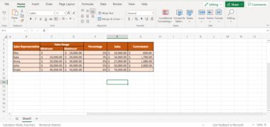 How To Calculate Tiered Commission In Excel Sheetaki