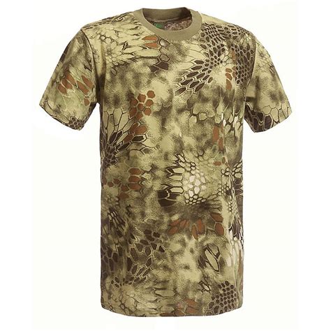 russian military tactical uniform t shirt python camo