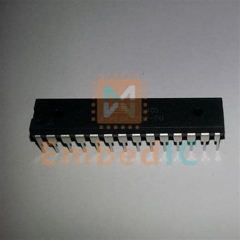 Atmega328p Pu Microchip 8bit Mcu Embedic