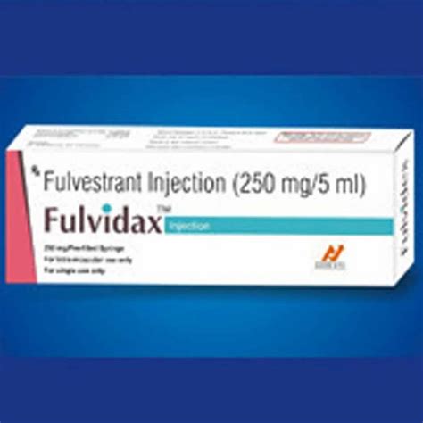 Fulvestrant Fulvidax Injection Strength 250 Mg At ₹ 9500piece In Surat