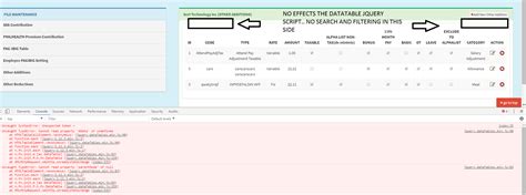 Javascript Why My DataTable JQuery Cant Load On My Table View Stack Overflow