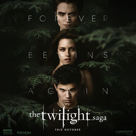 The Twilight Saga To Return To Theaters In Oct And Nov