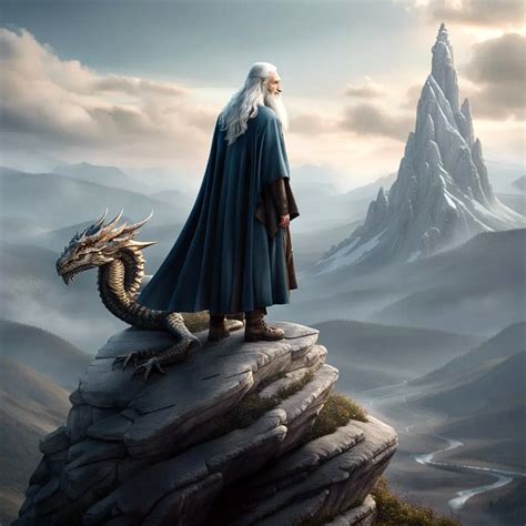 Ai สร้างขึ้น พ่อมด มังกร ภาพฟรีบน Pixabay Pixabay