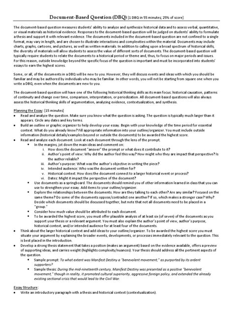 Dbq Rubric Pdf Essays Thesis Dbq Rubric Pdf Essays Thesis