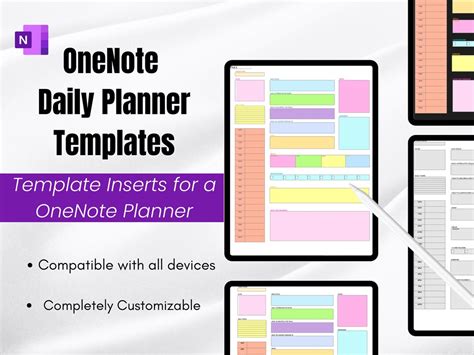 Productivity Planner And Life Planner Onenote Templates Pack One Note