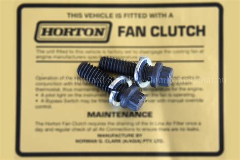How A Horton Fan Clutch Works Australian Roadtrains