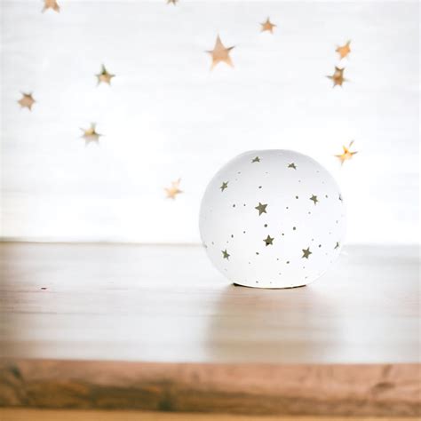 Ceramic Orb Night Light 19cm Ideal Textiles