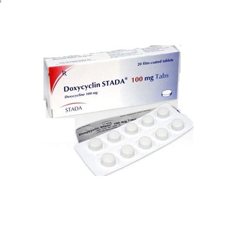 Thuốc Kháng Sinh Doxycyclin Stada 100mg Dược Điển Việt Nam