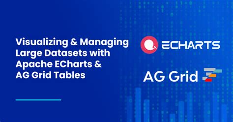 Visualizing And Managing Large Datasets With Apache Echarts And Ag Grid