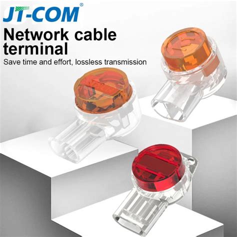 Jt Com 50 100pcs K1 K2 K3 Moisture Proof And Waterproof Connector Wiring For Connection Rj45