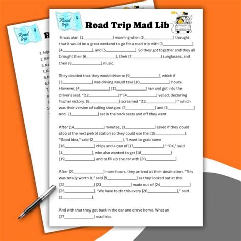 Free Bridal Shower Mad Libs Style Printable Love And Laugh Games