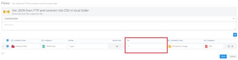 A Transformation Where A File Is A Destination Etlworks Support