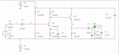 Solved What Is The Input Impedence Of This Circuit Looking