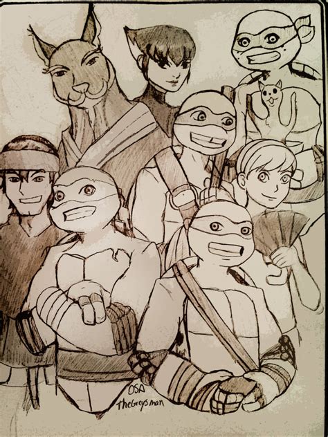 Tmnt 2012 By Greys Giovana On Deviantart