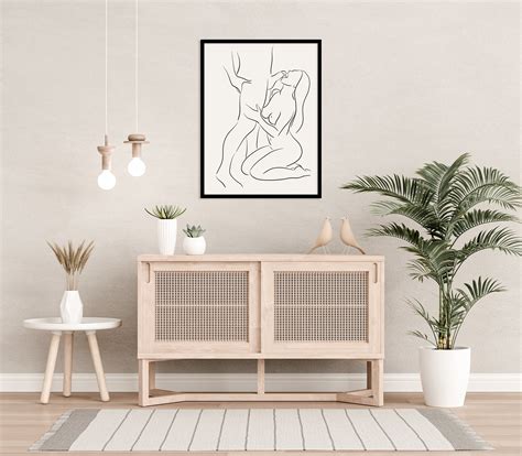 Erotic Line Art Oral Sex Line Drawing Printable Digital Etsy Australia