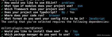 React配置eslintreact Eslint配置 Csdn博客