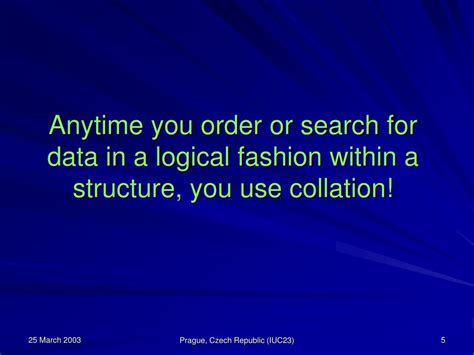 ppt sorting it all out an introduction to collation powerpoint