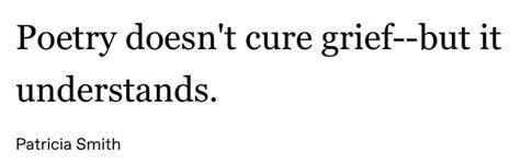 Poetry Doesnt Care But It Understands