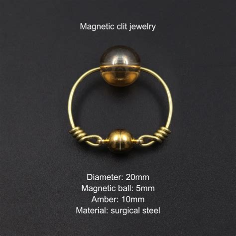 Fake Clit Ring Magnet Piercingart