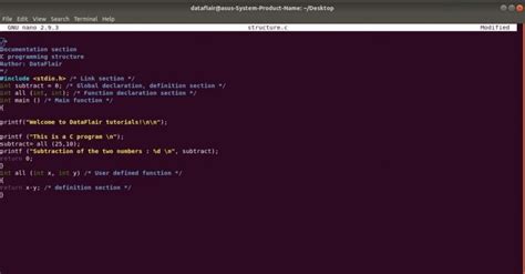 Learn The Basic Structure Of C Program In Mins DataFlair