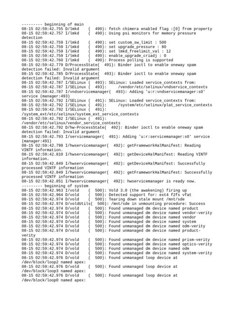 Logcat Prev Csc Log Pdf Proprietary Software Device Driver