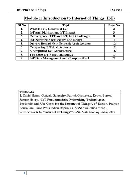 iot mod1 pdf internet of things computer network