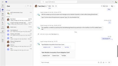 Teams Task Module Code Samples Microsoft Learn