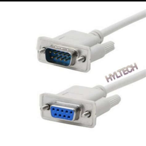 Promo KABEL SERIAL RS DB PIN MALE TO FEMALE METER Diskon Di Seller Indah Komputer