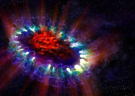 ニュース 超新星爆発で作られた大量の固体微粒子をアルマ望遠鏡が発見 アルマ望遠鏡