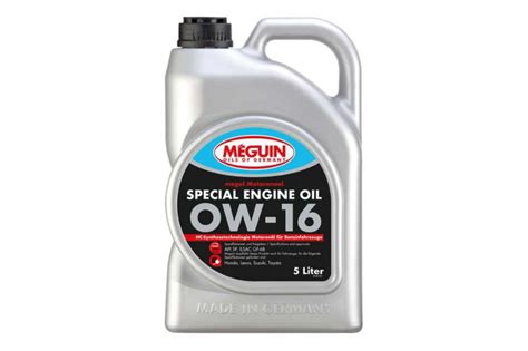 Megol Special Engine Oil Sae 0w 16 Meguin