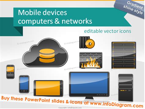 14 PowerPoint Network Diagram Icons Images Cisco Network Topology Icons PowerPoint Icons For