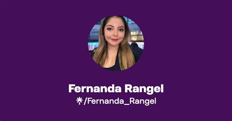 Fernanda Rangel Instagram Facebook Tiktok Linktree