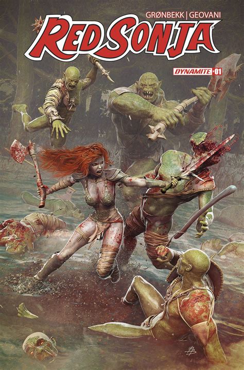 Red Sonja 1 Cover M 110 Barends Variant Comic Book