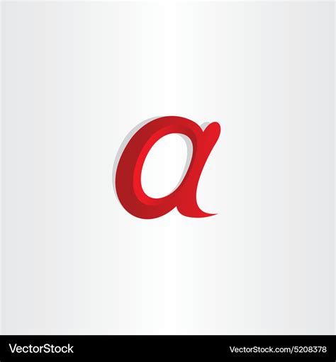 Letter A Symbols