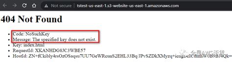 利用 Aws S3 创建静态网站 墨天轮