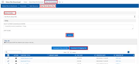 How To Download Only Csv Mapping File Satrang Technologies
