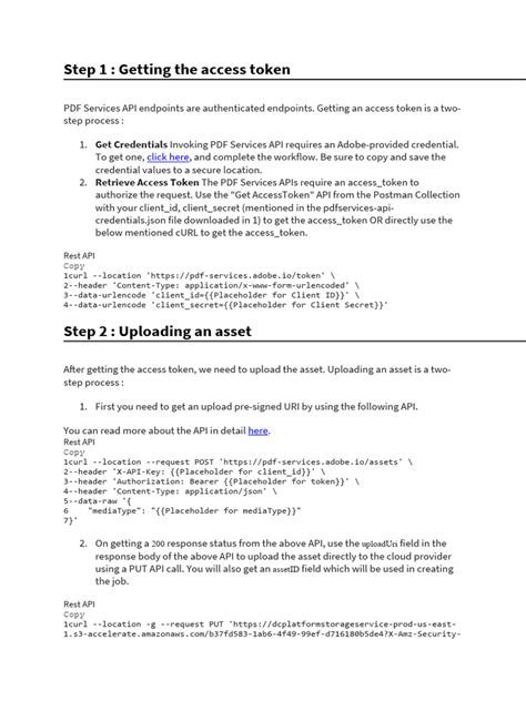 How To Setup Api Pdf Computing Software