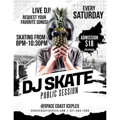 Dj Skate Space Coast Iceplex