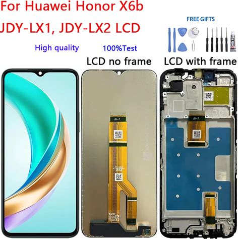 High Quality Lcd For Huawei Honor X6b Jdy Lx1 Jdy Lx2 Lcd Display Touch Screen With Frame