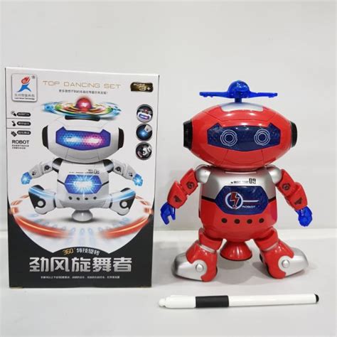 Robot Xoay 360 độ Có đèn Led Và Nhảy Múa Vui Nhộn Shopee Việt Nam