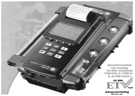 Testo 350 Portable Emission Analyzer Download Scientific Diagram