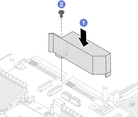 Install A Psu Air Baffle Thinksystem Sr650 V3 Lenovo Docs