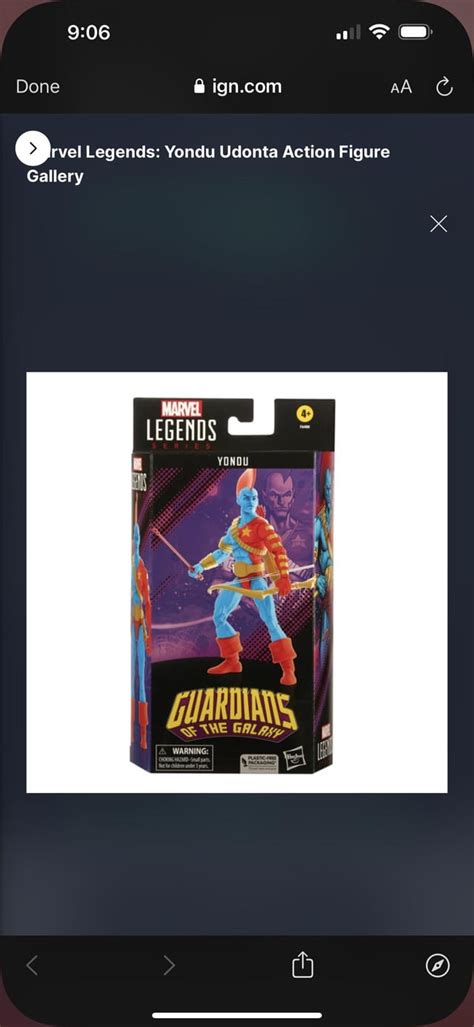 Classic Yondu Revealed Rmarvellegends