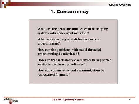 Ppt Computer Science 5204 Operating Systems Fall 2012 Powerpoint