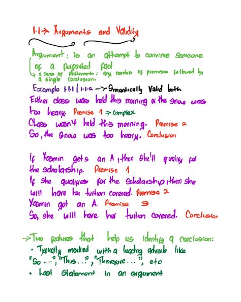 sentential logic part one 1 arguments and validity argument is an