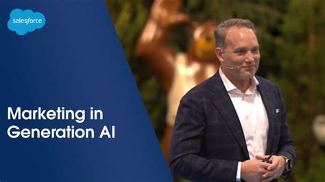 Saikat Saha On Linkedin Marketing Keynote Marketing In Generation Ai Dreamforce Salesforce