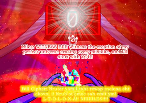 Bill Cipher Vs Niles Gravity Falls Vs Smg4 Sprite Art Witness